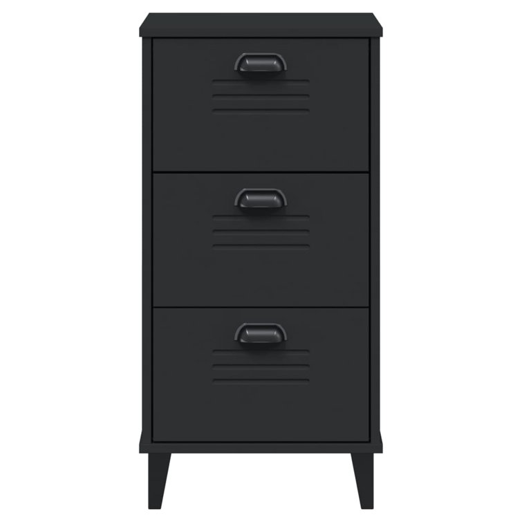 17 Stories Gatrell Solid Wood Nightstand | Wayfair